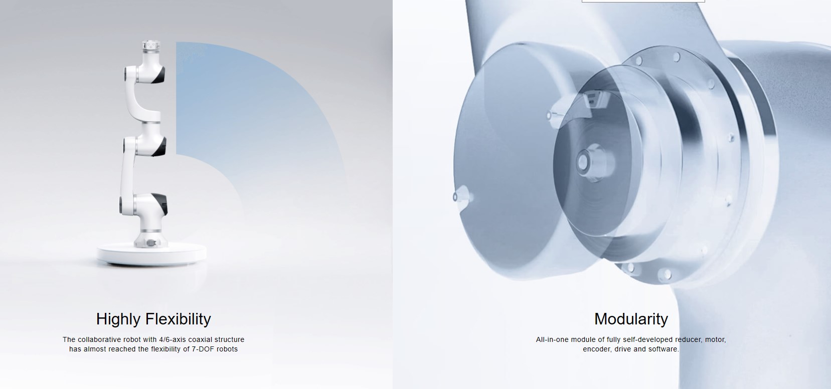 Elfin Collaborative Robot E10 - Robot Outsourcing Provider